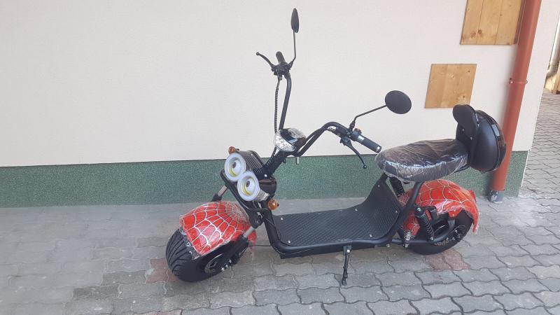 Elektromos Chopper citycoco motor scooter roller [akkus városi robogo ...